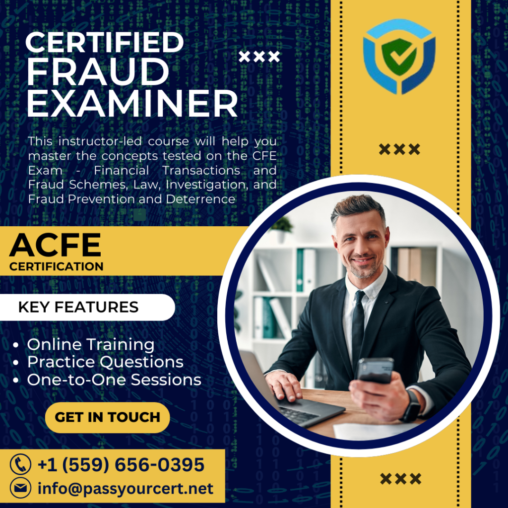 What Is ACFE CFE Certification Who Should Take ACFE CFE Exam Full 